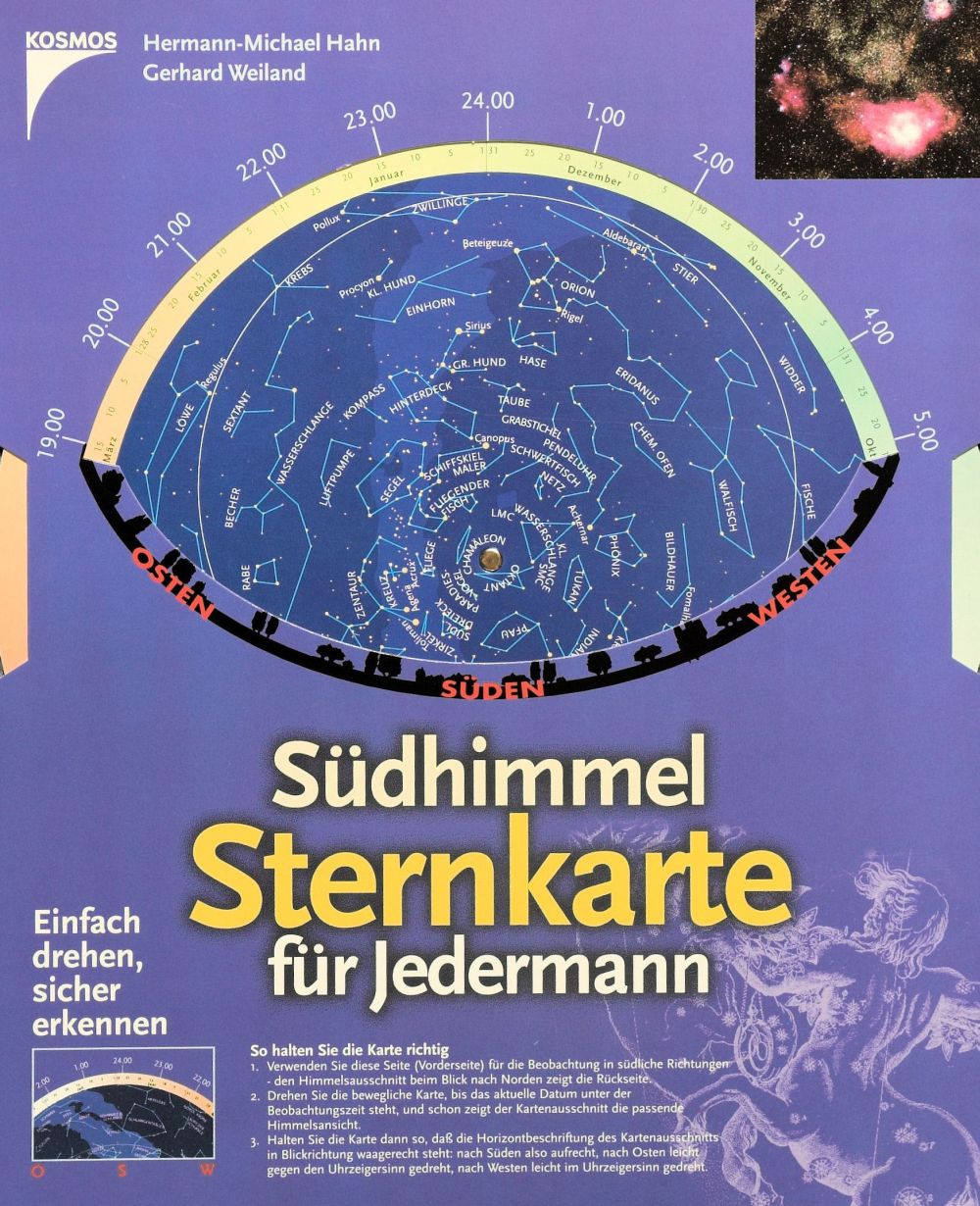Drehbare Sternkarten
